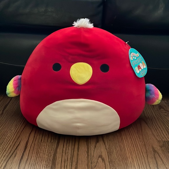 Squishmallows | Toys | Squishmallows Paco The Parrot Nwt 6 Rainbow ...